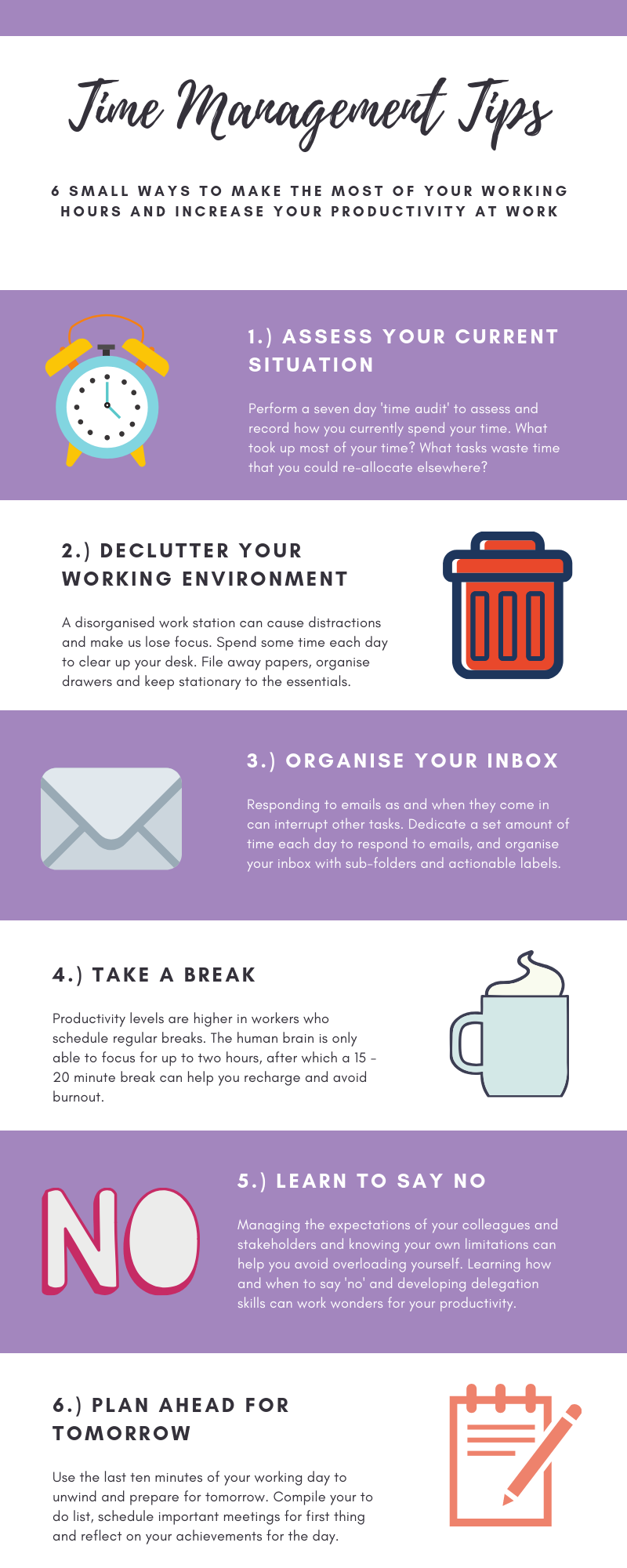 Time’s Up! Tips for a More Productive Working Week