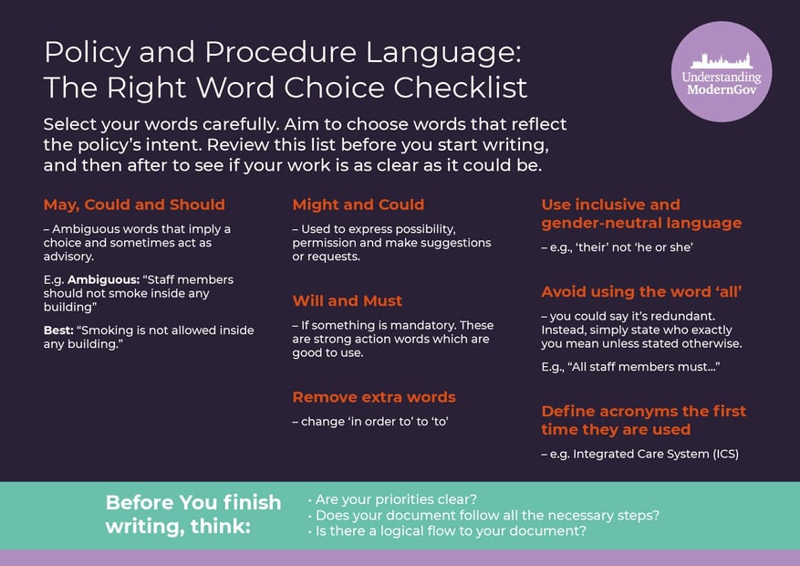 Guide on How to Write Policies and Procedures With Expert Insights